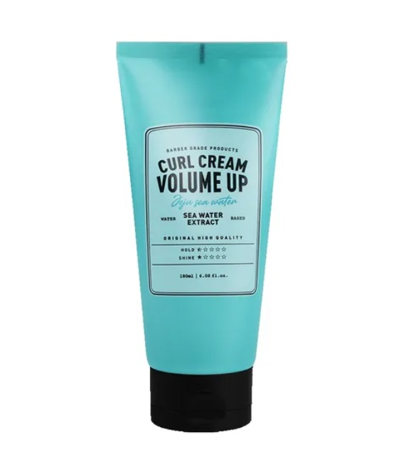 Curl volumizing cream with Jeju sea water, 180ml - | ISEI